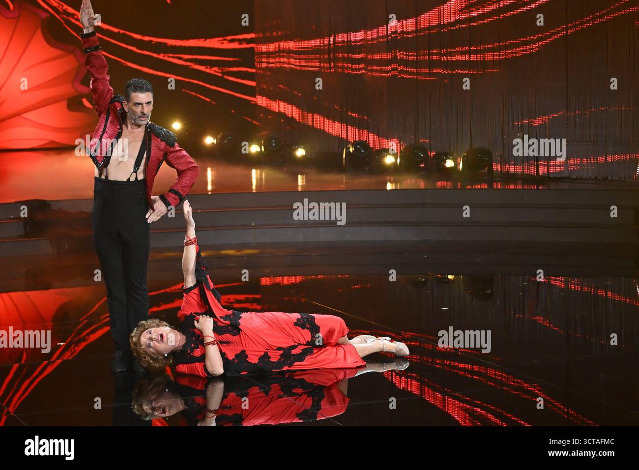 Rome: Rai Auditorium at the Foro Italico. Broadcast of Dancing with the ...