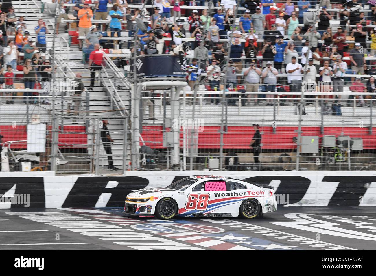 CHARLOTTE, NC - OCTOBER 05: Shane Van Gisbergen (#88 TrackHouse Racing ...