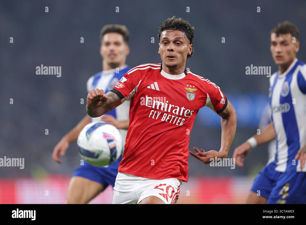 Benfica's Richard Rios runs after the ball during the Portuguese league ...