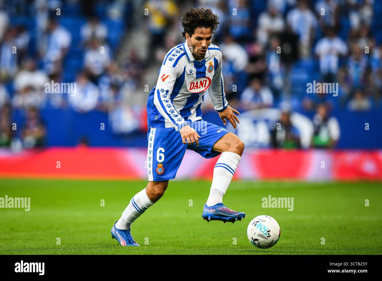 Leandro CABRERA of Espanyol Barcelona during the Spanish championship ...