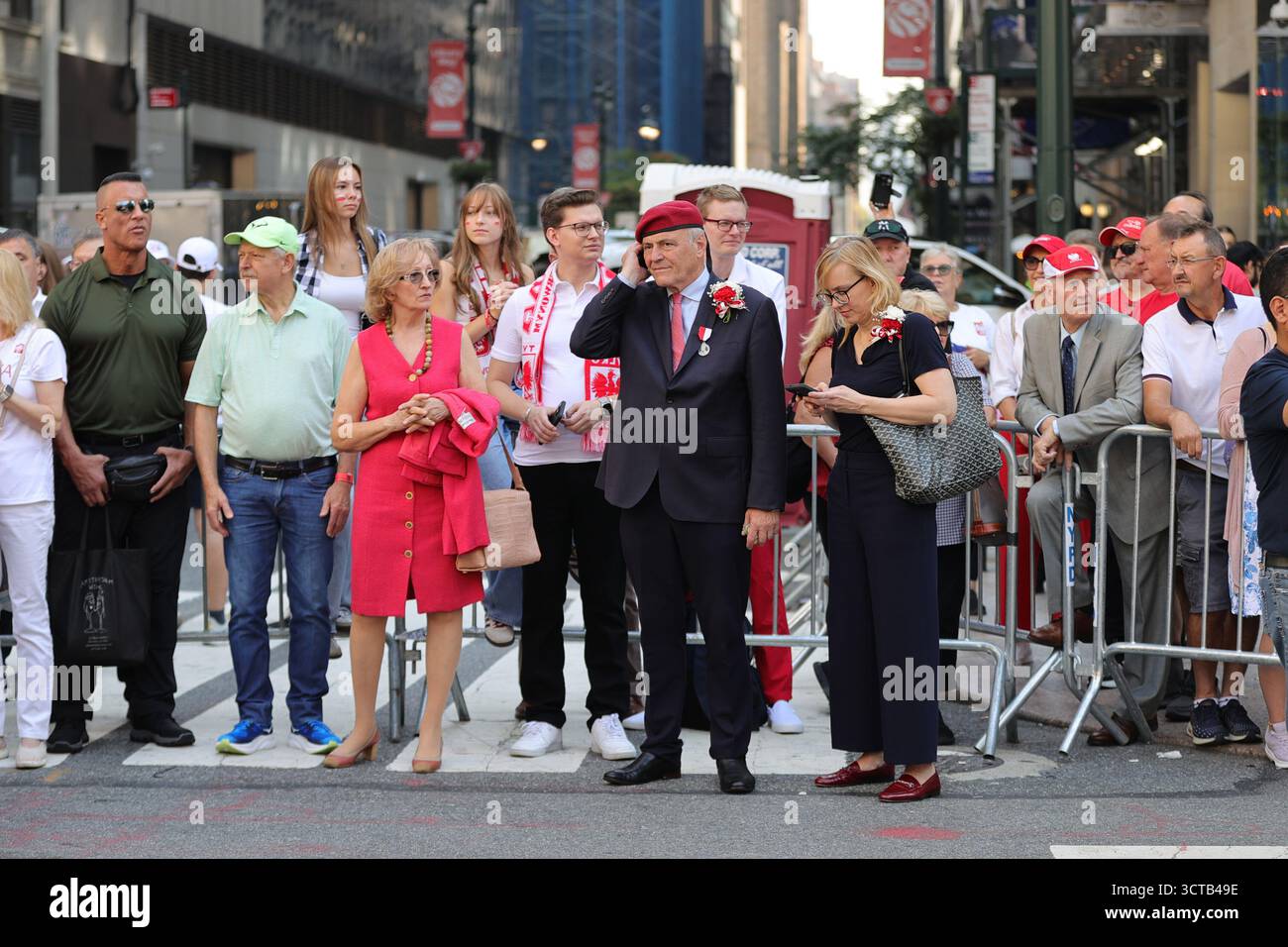 NEW YORK, NEW YORK - OCTOBER 05: Curtis and Nancy Sliwa, both of Polish ...