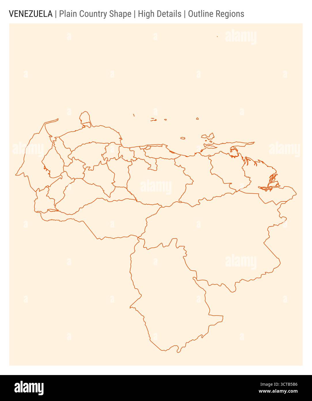 Cartography showing contour lines Cut Out Stock Images & Pictures - Alamy