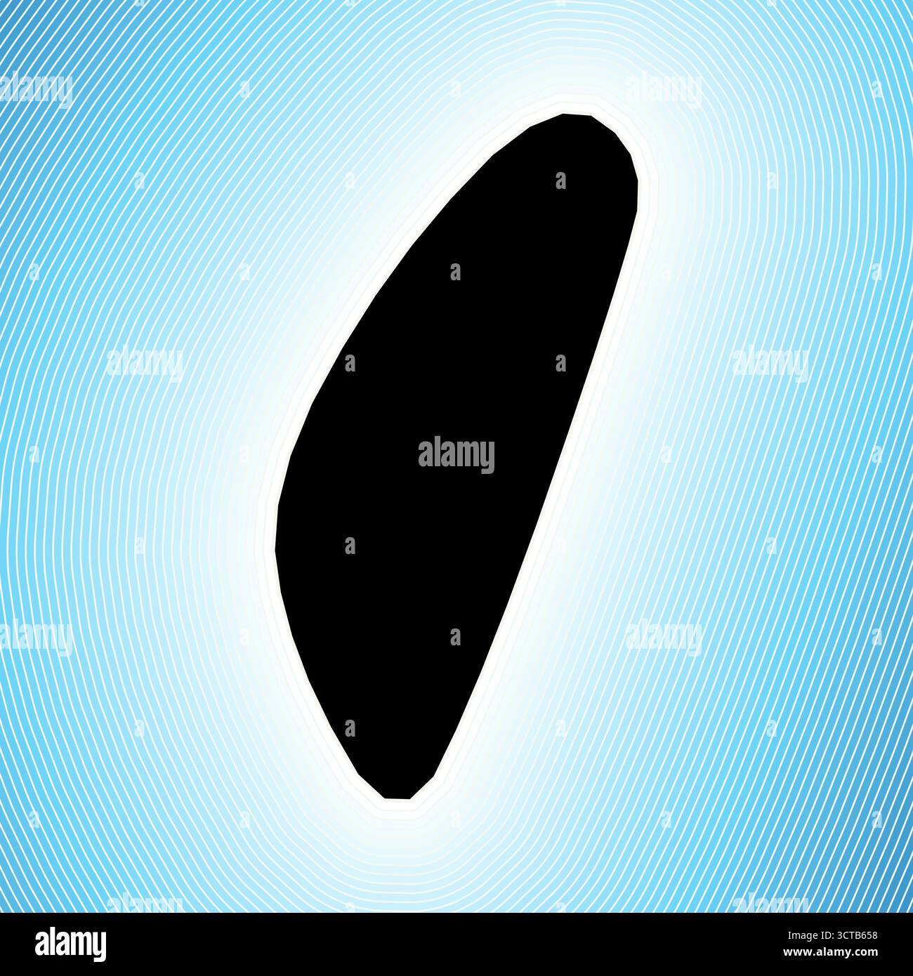 Taiwan map icon. Country shape on radiant striped gradient background ...