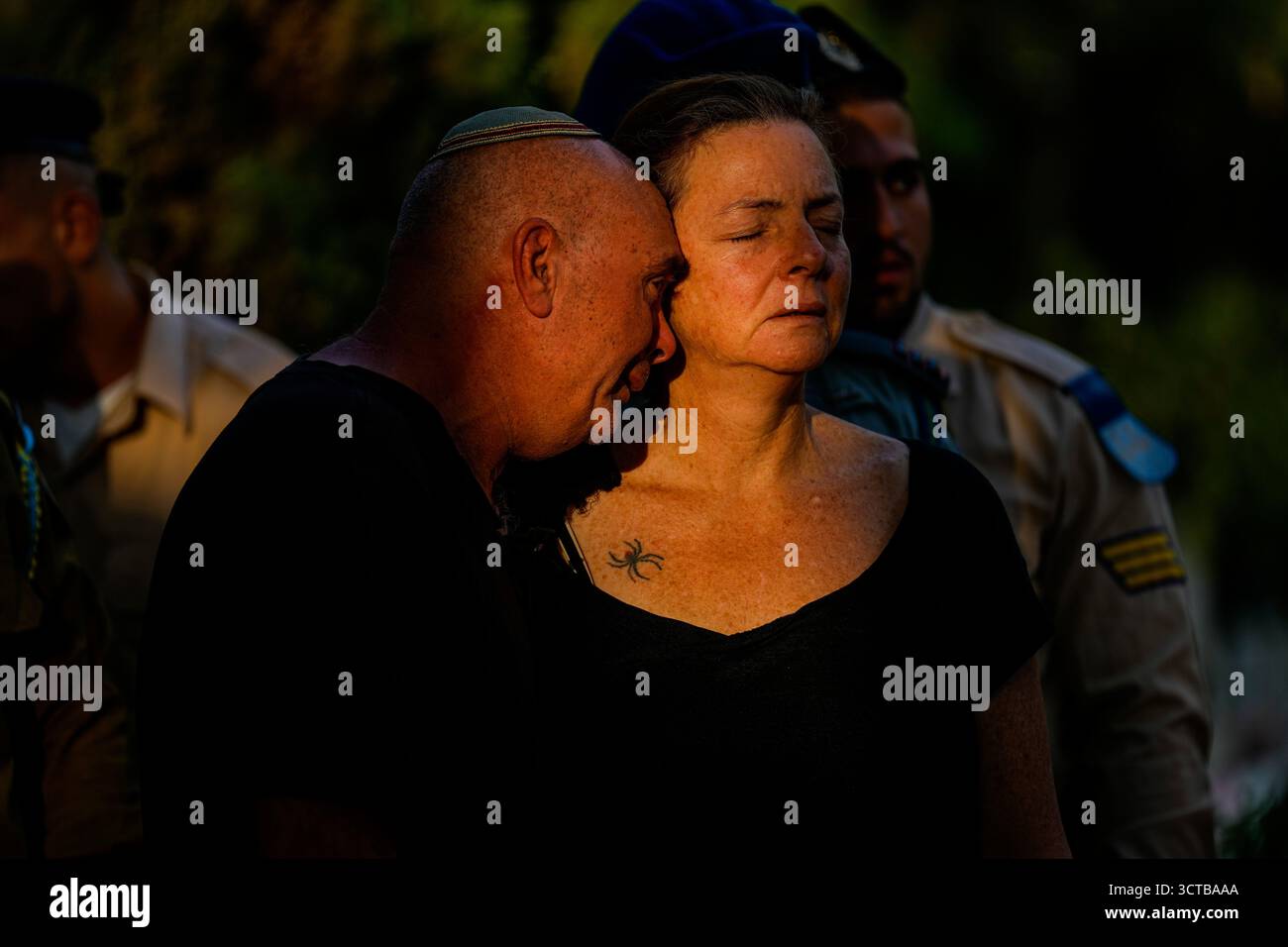 Doron and Tami, parents of Israeli reserve soldier captain Omri Yosef ...