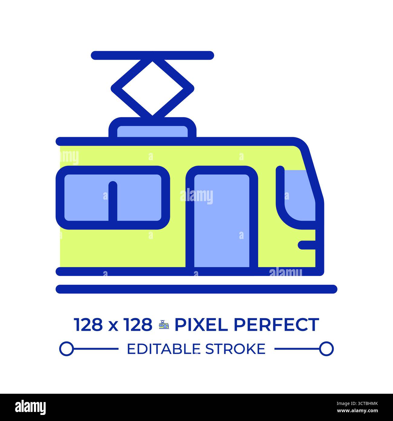 Tram line system Stock Vector Images - Alamy