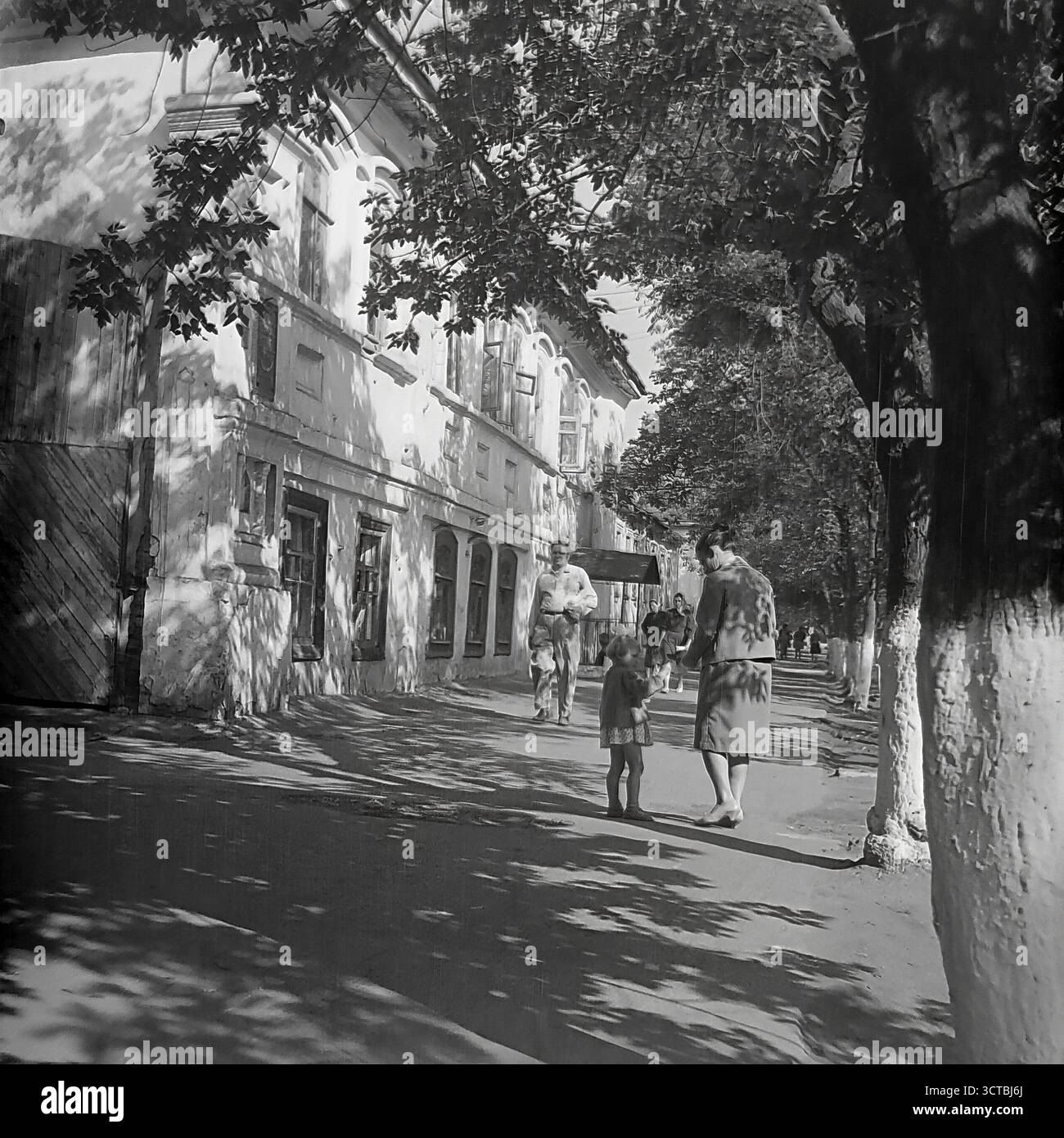 A nostalgic view of a historic section of Lenina Street (now ...