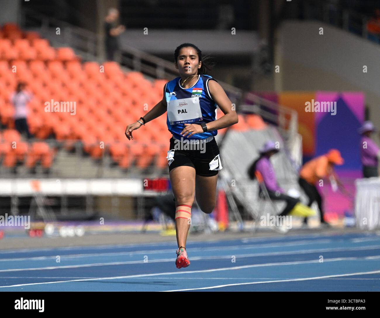 New Delhi, India. 5th Oct, 2025. Preethi pal(India) Won Silver in Women ...