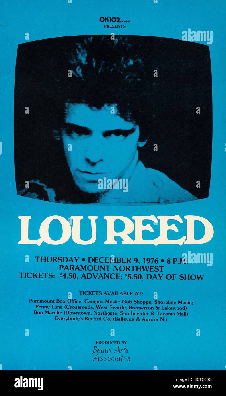 Rare concert poster hi-res stock photography and images - Alamy