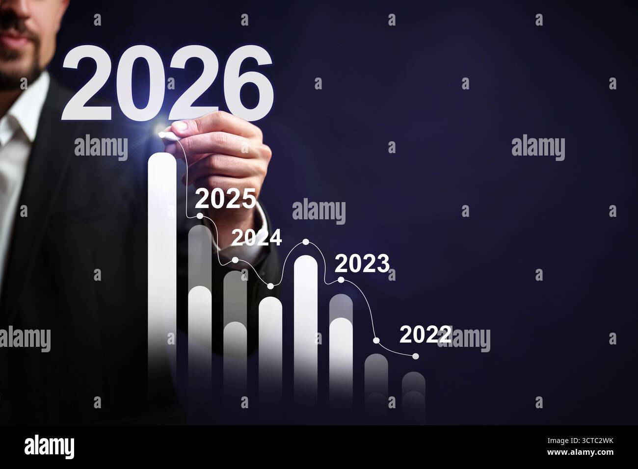 Business growth indicators results hi-res stock photography and images ...