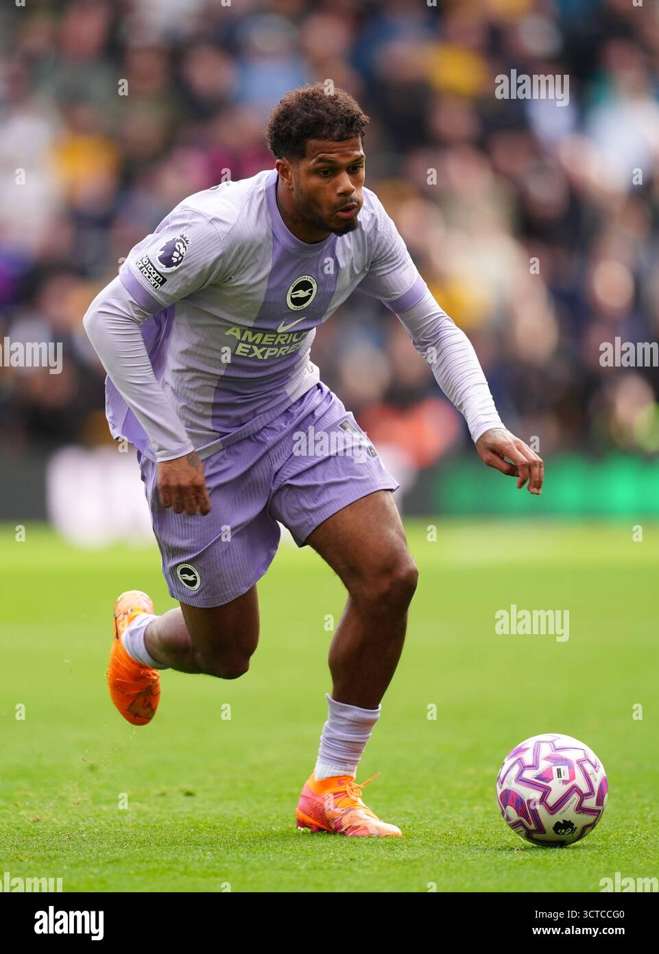 Brighton and Hove Albion's Georginio Rutter during the Premier League ...