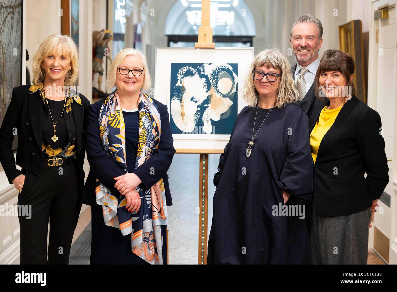EDITORIAL USE ONLY (From left) Sybil Robson, Museums and Cultural ...