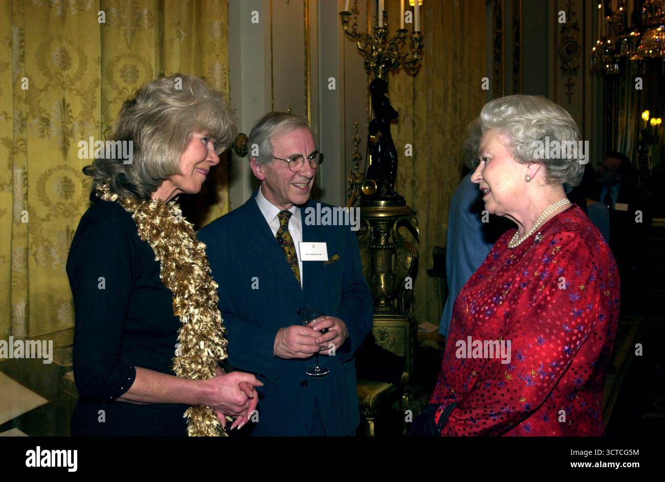 File photo dated 22/03/01 of Queen Elizabeth II at a reception at ...