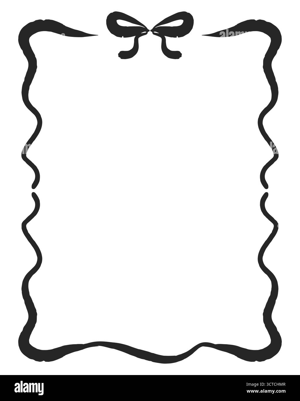 Whimsical bow Black and White Stock Photos & Images - Alamy