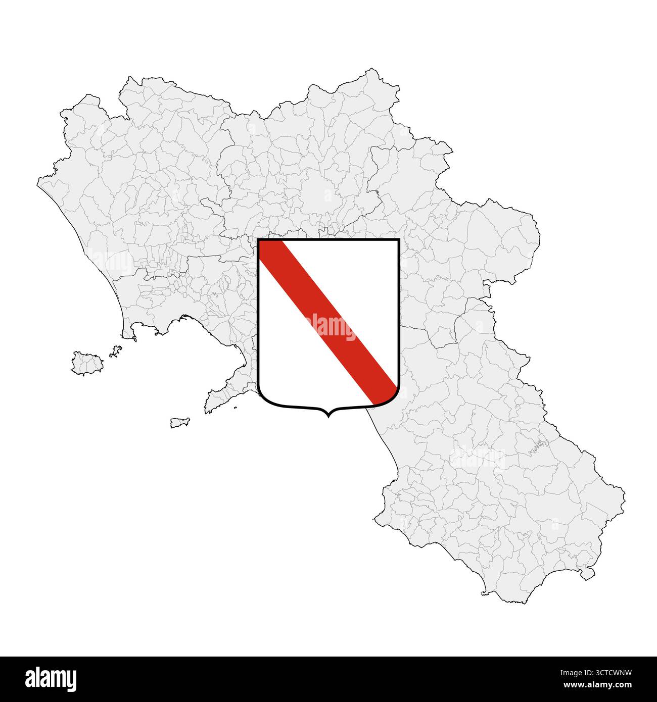 Symbol map city napoli hi-res stock photography and images - Alamy