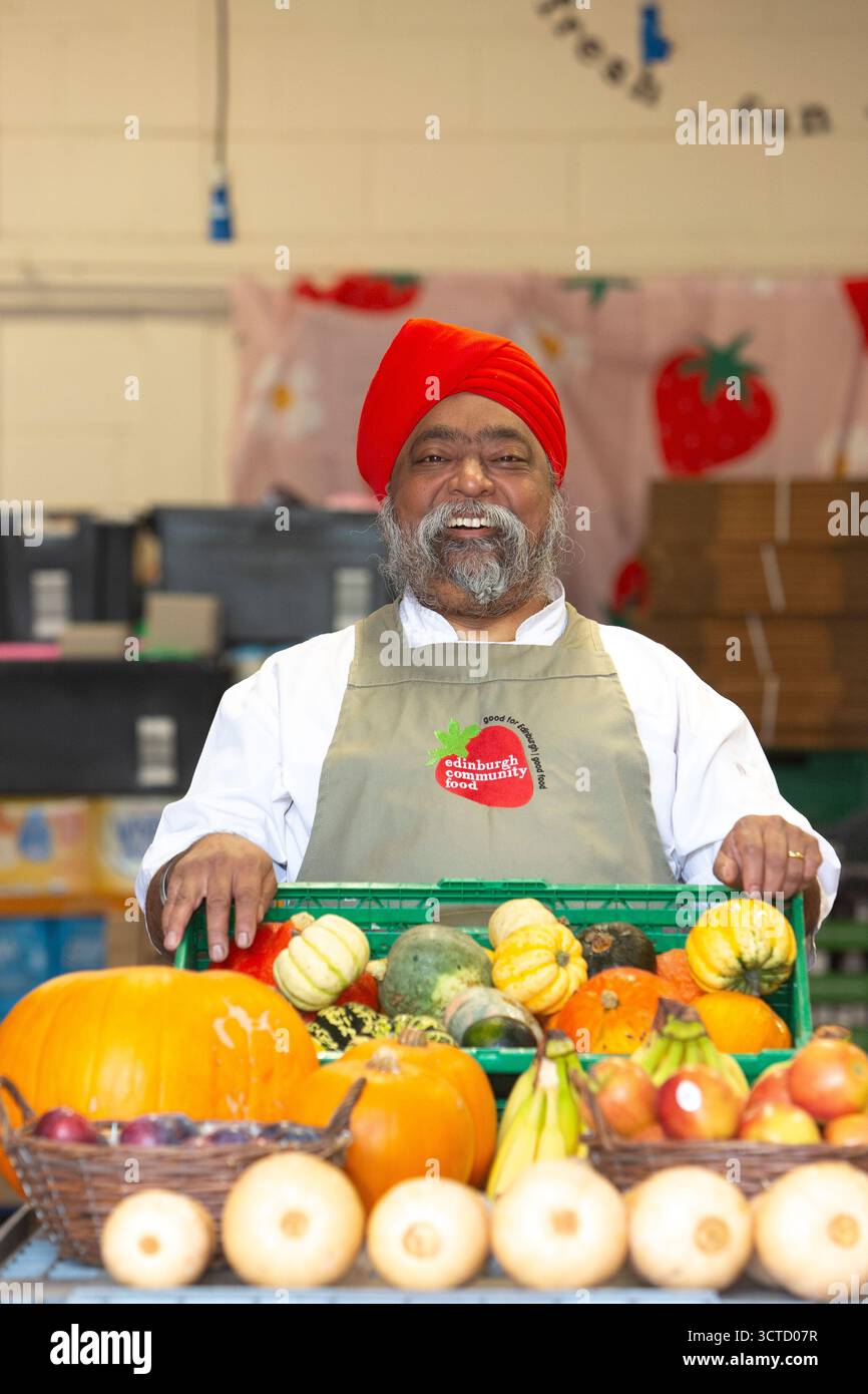 Edinburgh, Scotland, UK. 6th Oct, 2025. Edinburgh Community Food (ECF ...