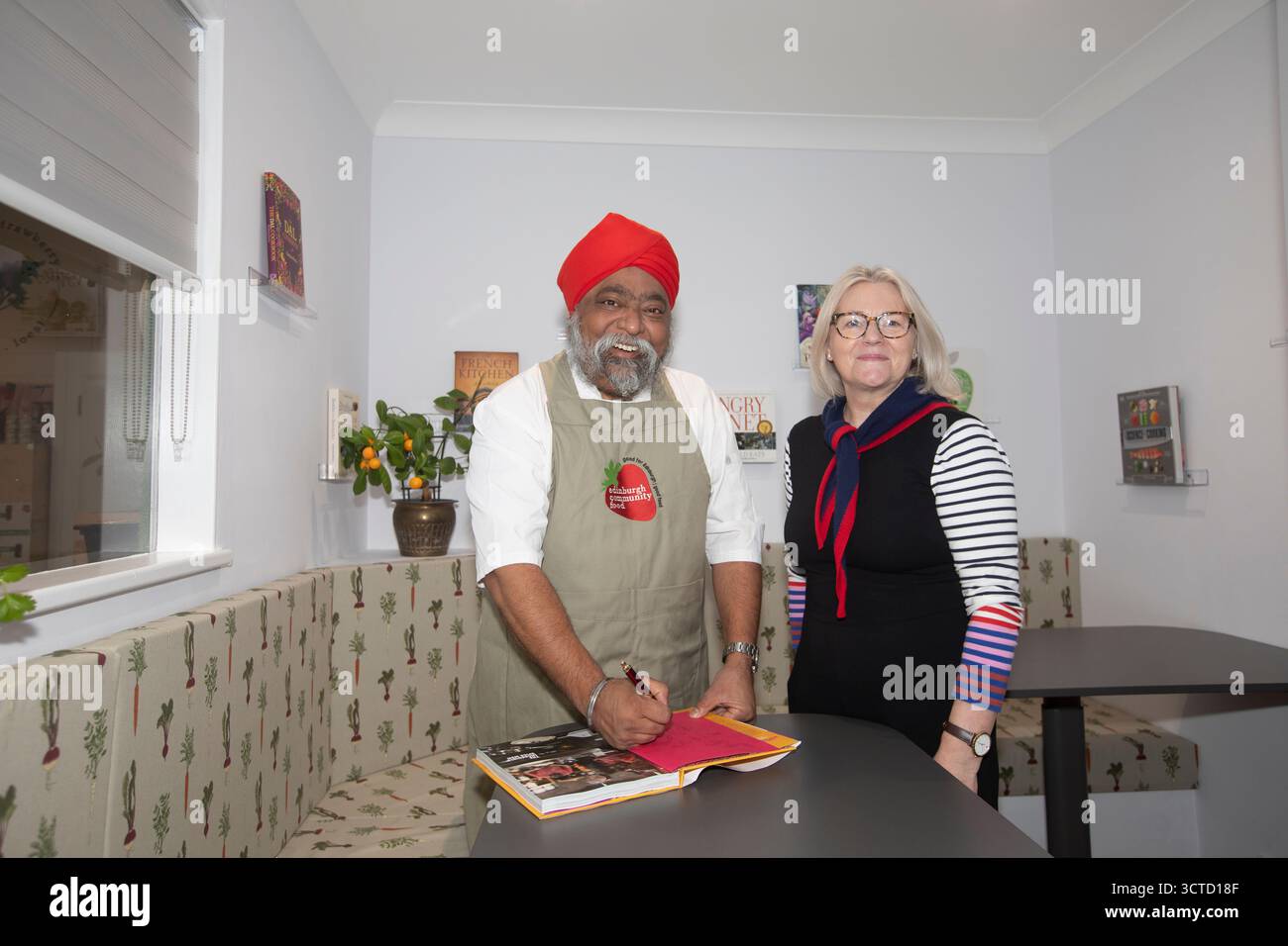 Edinburgh, Scotland, UK. 6th Oct, 2025. Edinburgh Community Food (ECF ...