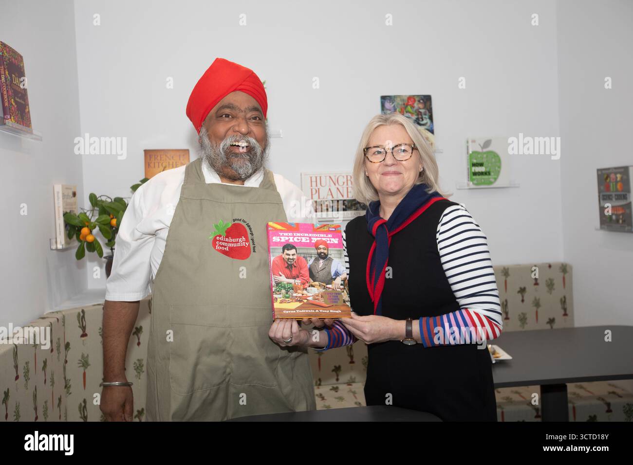 Edinburgh, Scotland, UK. 6th Oct, 2025. Edinburgh Community Food (ECF ...