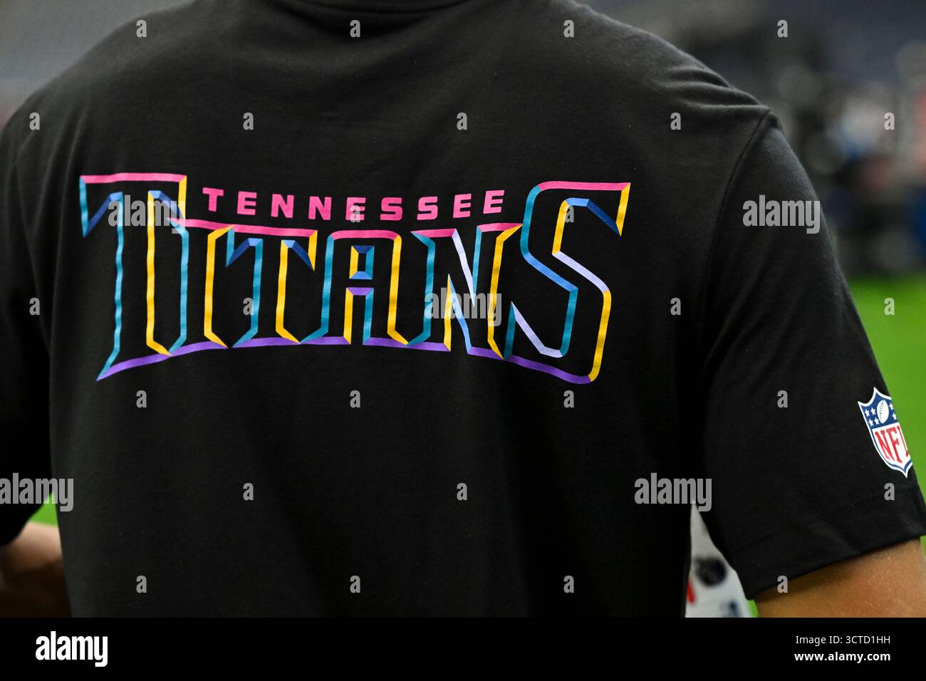 The NFL's cancer awareness screening "Crucial Catch" colors seen on a ...