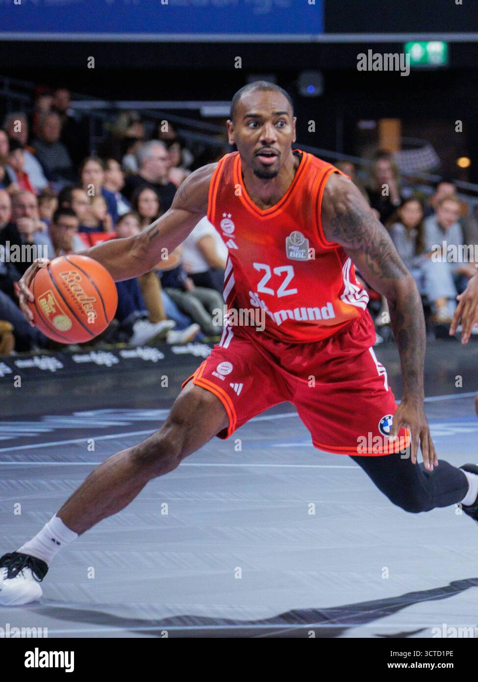 Bayerns 22 Isiaha MIKE. Bayern - Hamburg 96:79 Basketball. Bundesliga ...