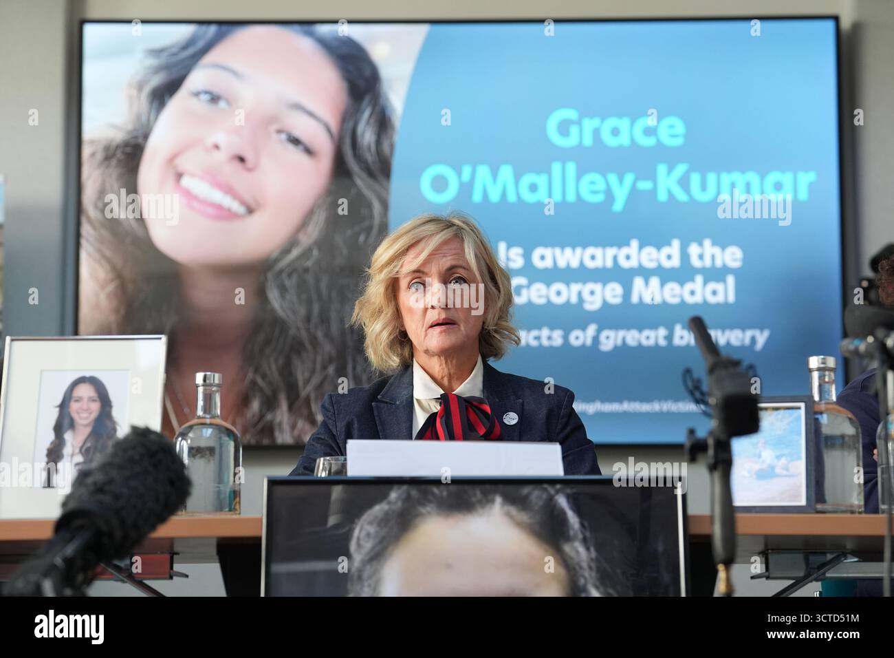 Dr Sinead O'Malley, the mother of murdered student Grace O'Malley Kumar ...