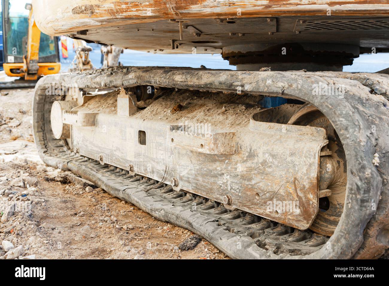 Excavator tread hi-res stock photography and images - Alamy