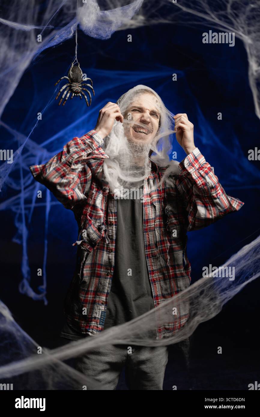 Creepy zombie hands frightening covered hi-res stock photography and ...