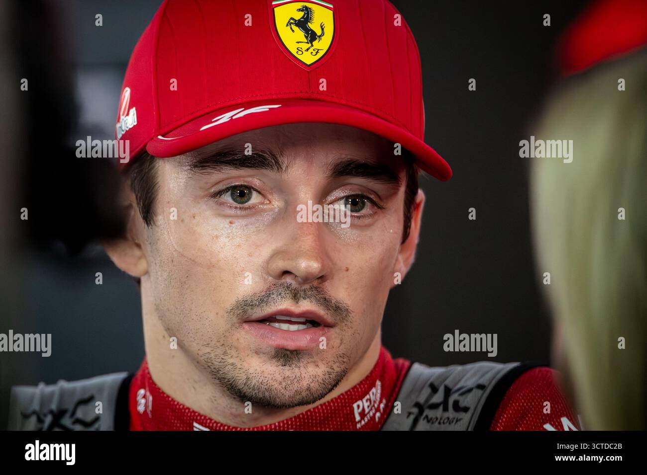 Charles Leclerc of Monaco and Scuderia Ferrari during Formula One ...