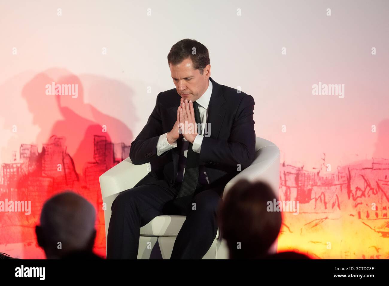 Shadow justice secretary Robert Jenrick takes part in a fringe event ...