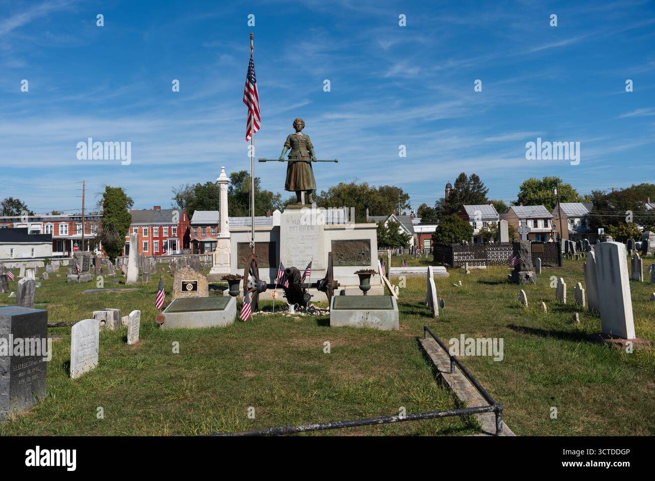 Carlisle, PA, USA – October 4, 2025: The grave of Molly McCauley ...