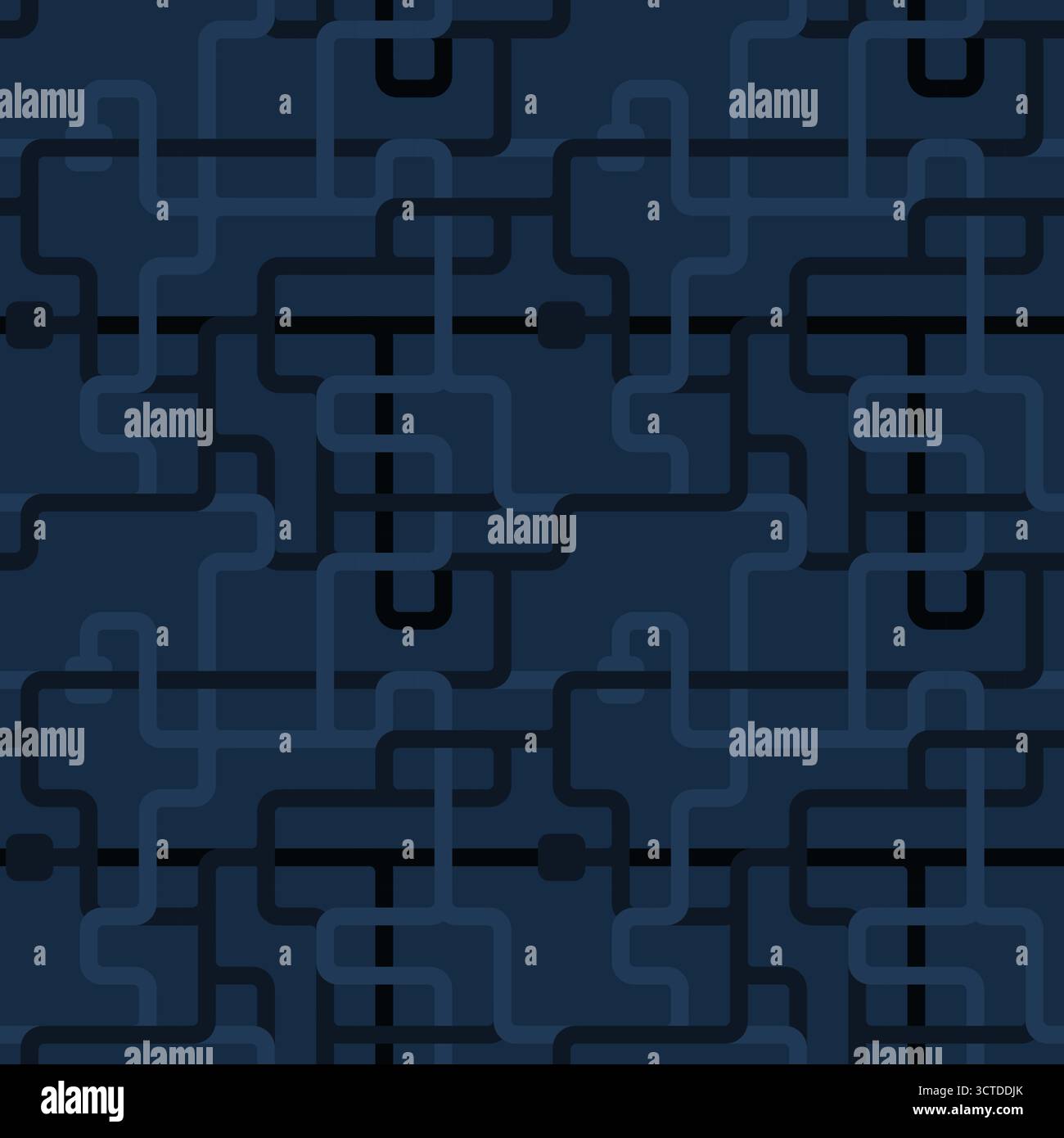 Seamless water infrastructure pattern - connecting pipes geometric maze ...