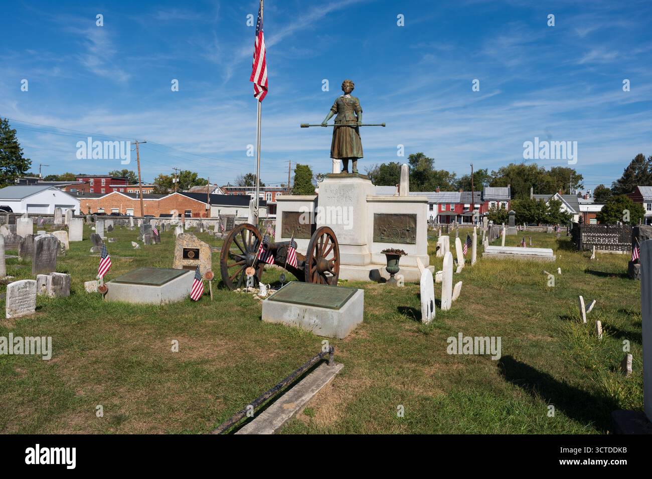 Carlisle, PA, USA – October 4, 2025: The grave of Molly McCauley ...