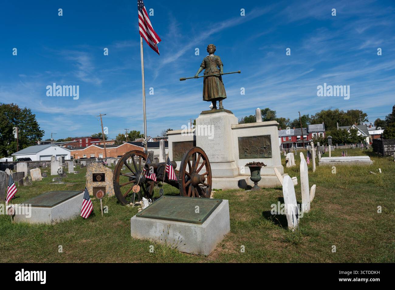 Carlisle, PA, USA – October 4, 2025: The grave of Molly McCauley ...