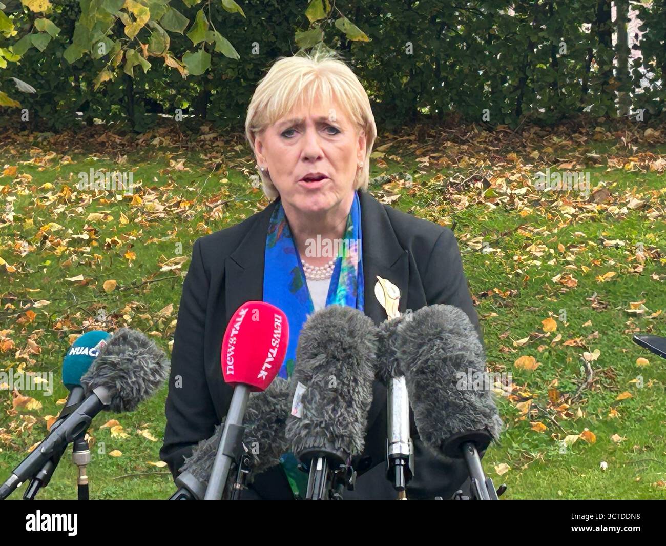 Irish presidential candidate Heather Humphreys during a visit to St ...