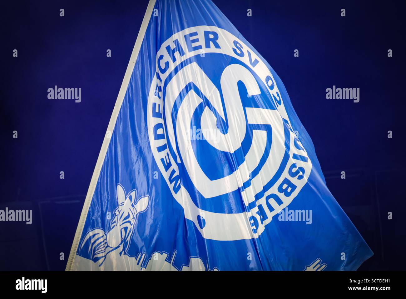 03 October 2025, North Rhine-Westphalia, Duisburg: Soccer: 3rd division ...