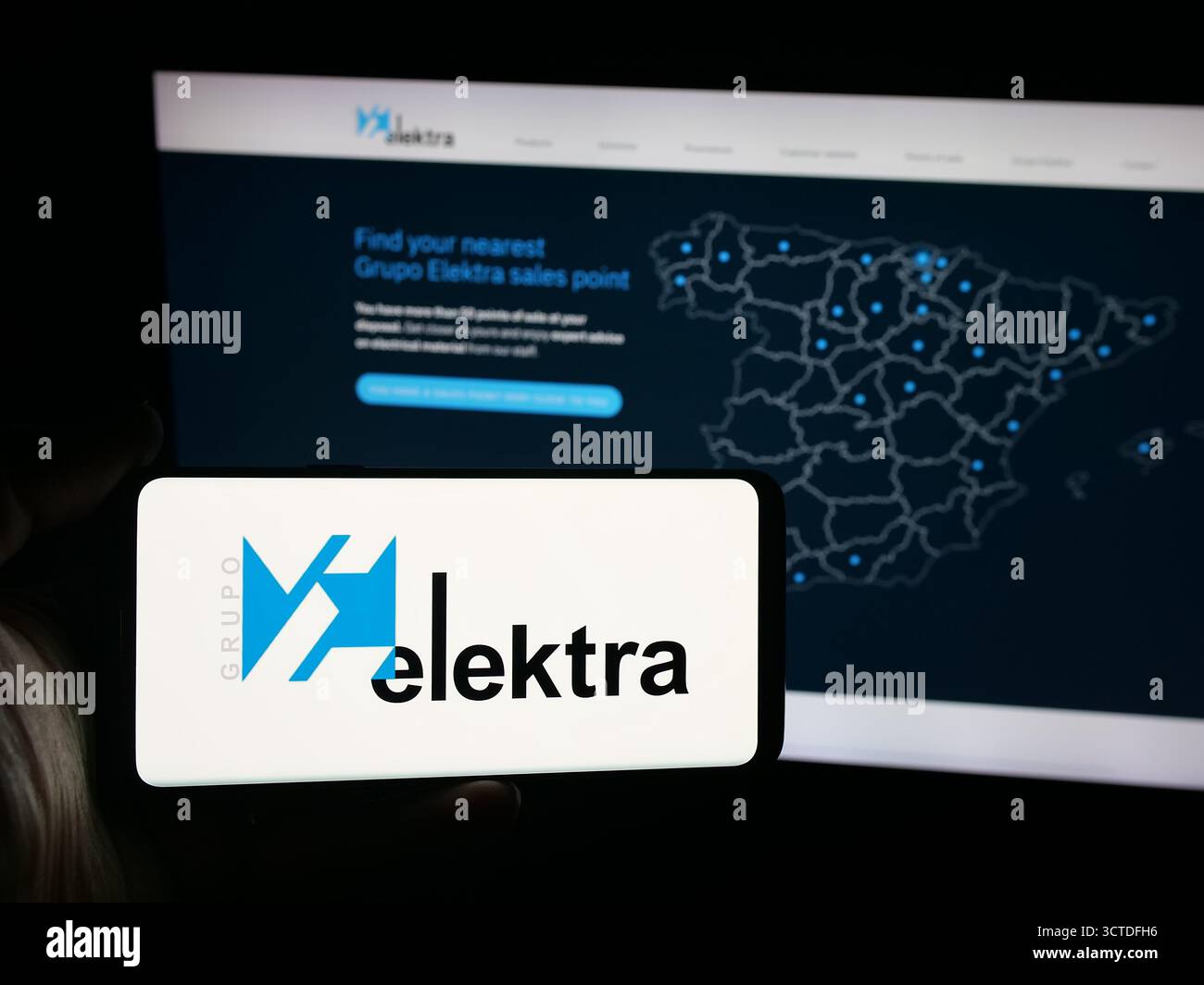 Elektra logo hi-res stock photography and images - Alamy