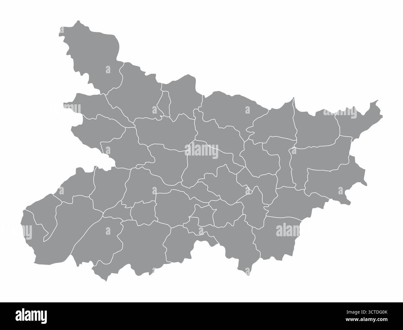 Bihar outline vector Cut Out Stock Images & Pictures - Alamy