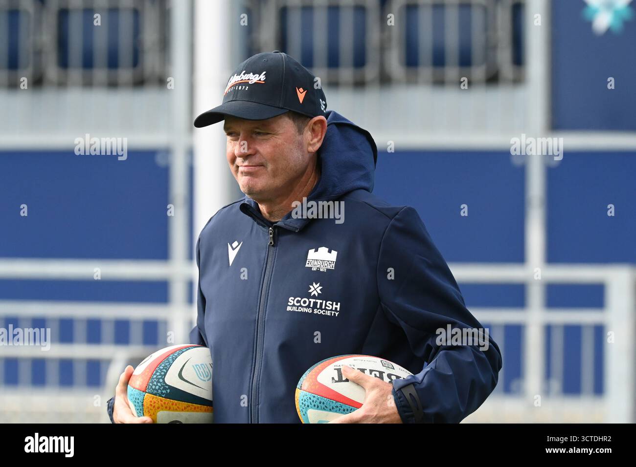 Hive Stadium, Edinburgh, Scotland UK.6th Oct 25 Edinburgh Rugby media ...