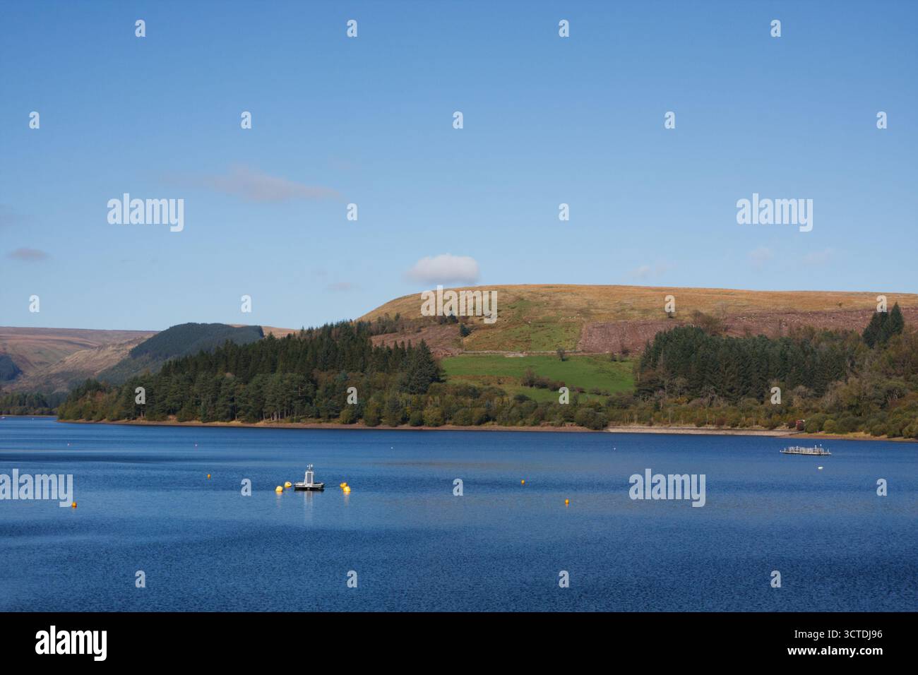 Pontsticill reservoir, Merthyr Tydfil, South Wales, UK. 6 October 2025 ...