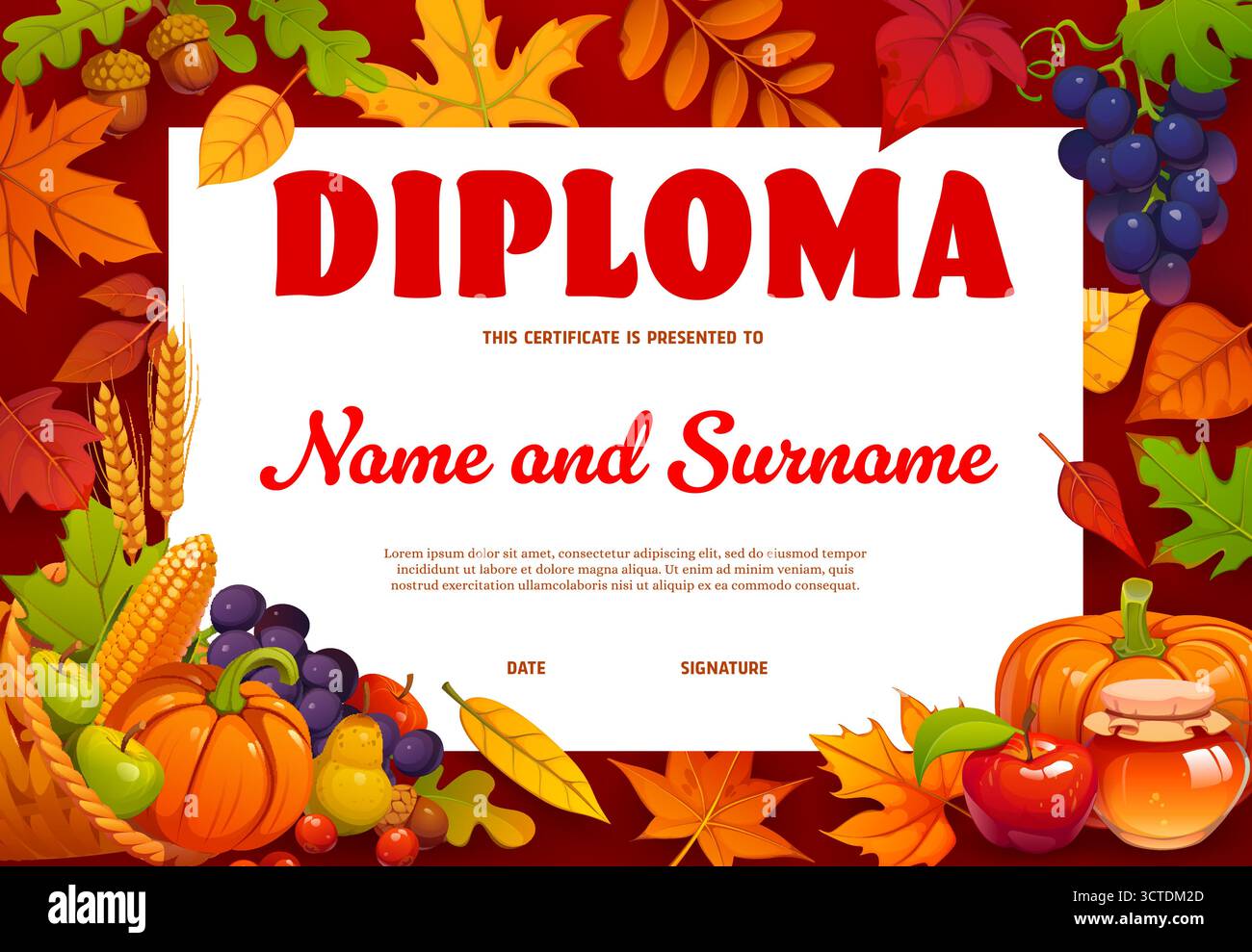 Celebrations certificate Stock Vector Images - Alamy