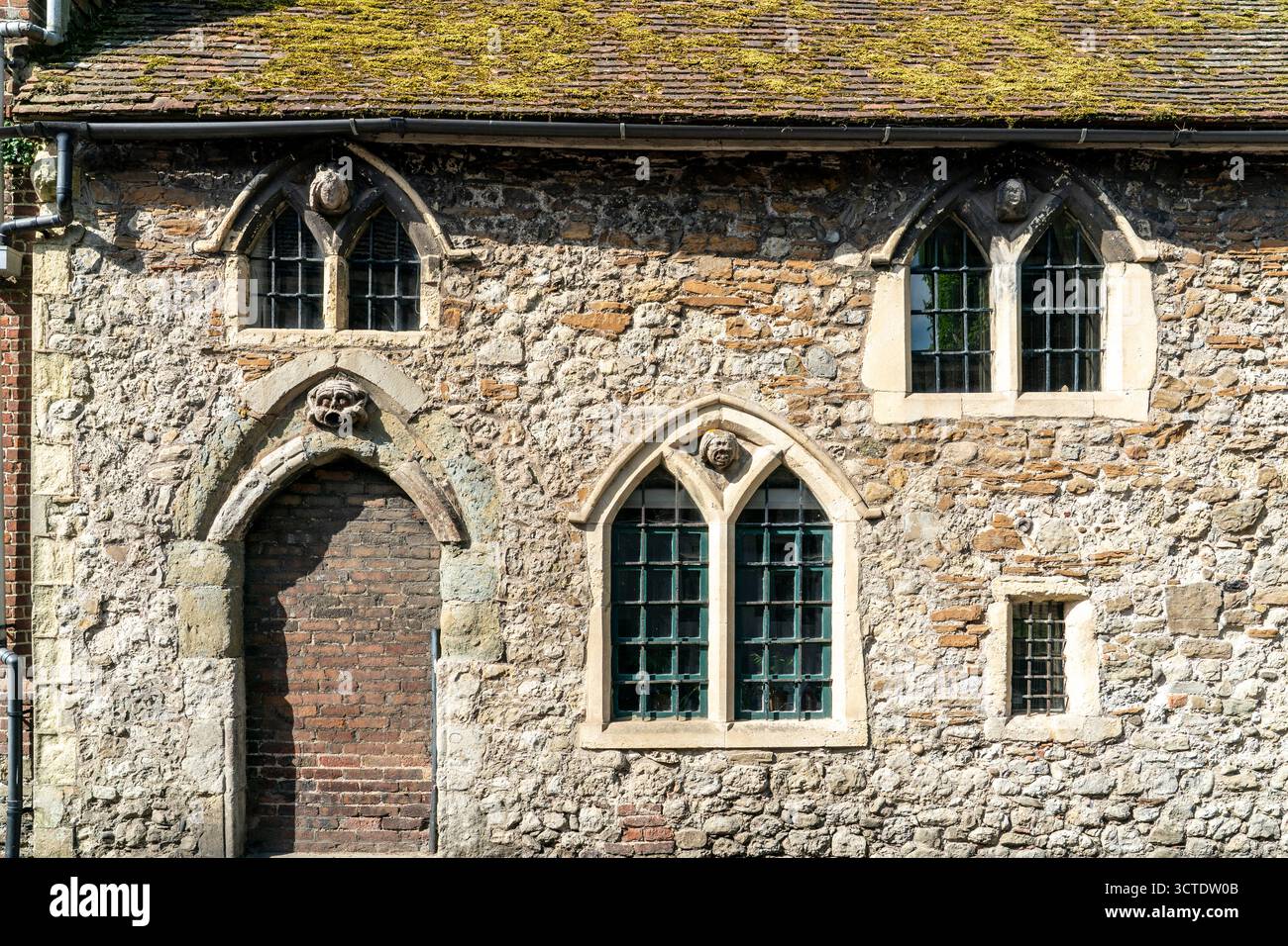 St John's Priory, a Cistercian Priory in the Kent town of New Romney ...