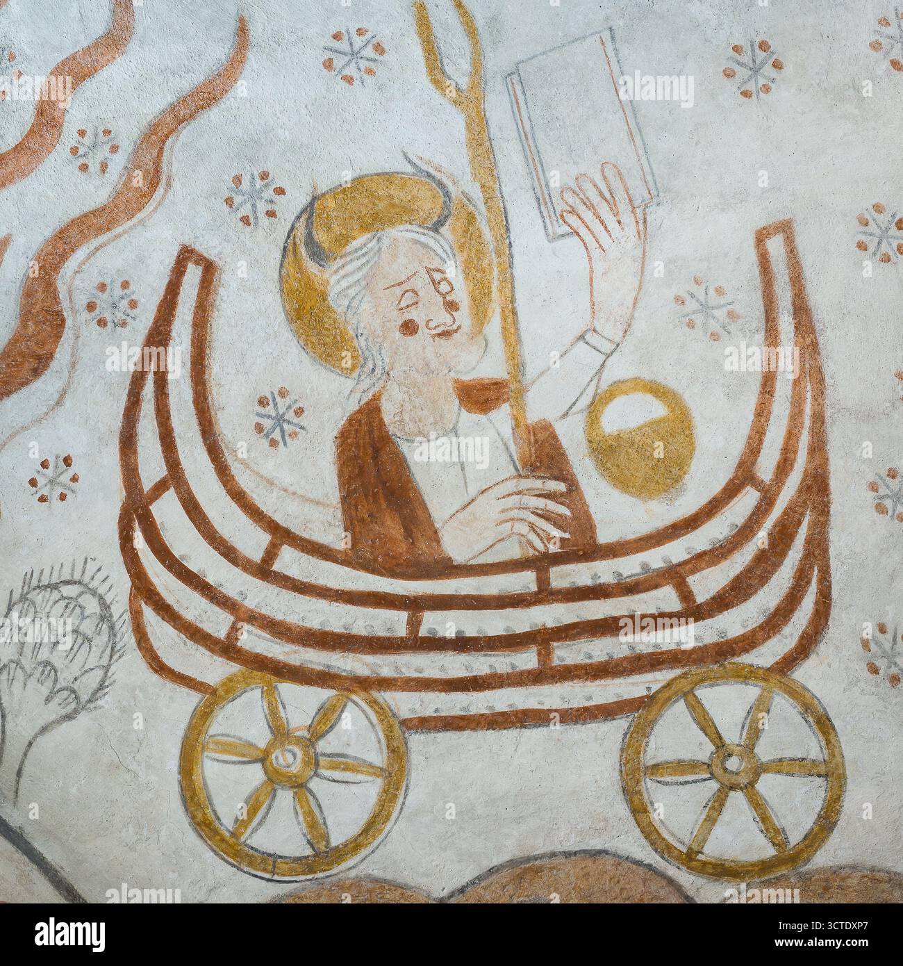 Mural the ark of the covenant religious religion hi-res stock ...