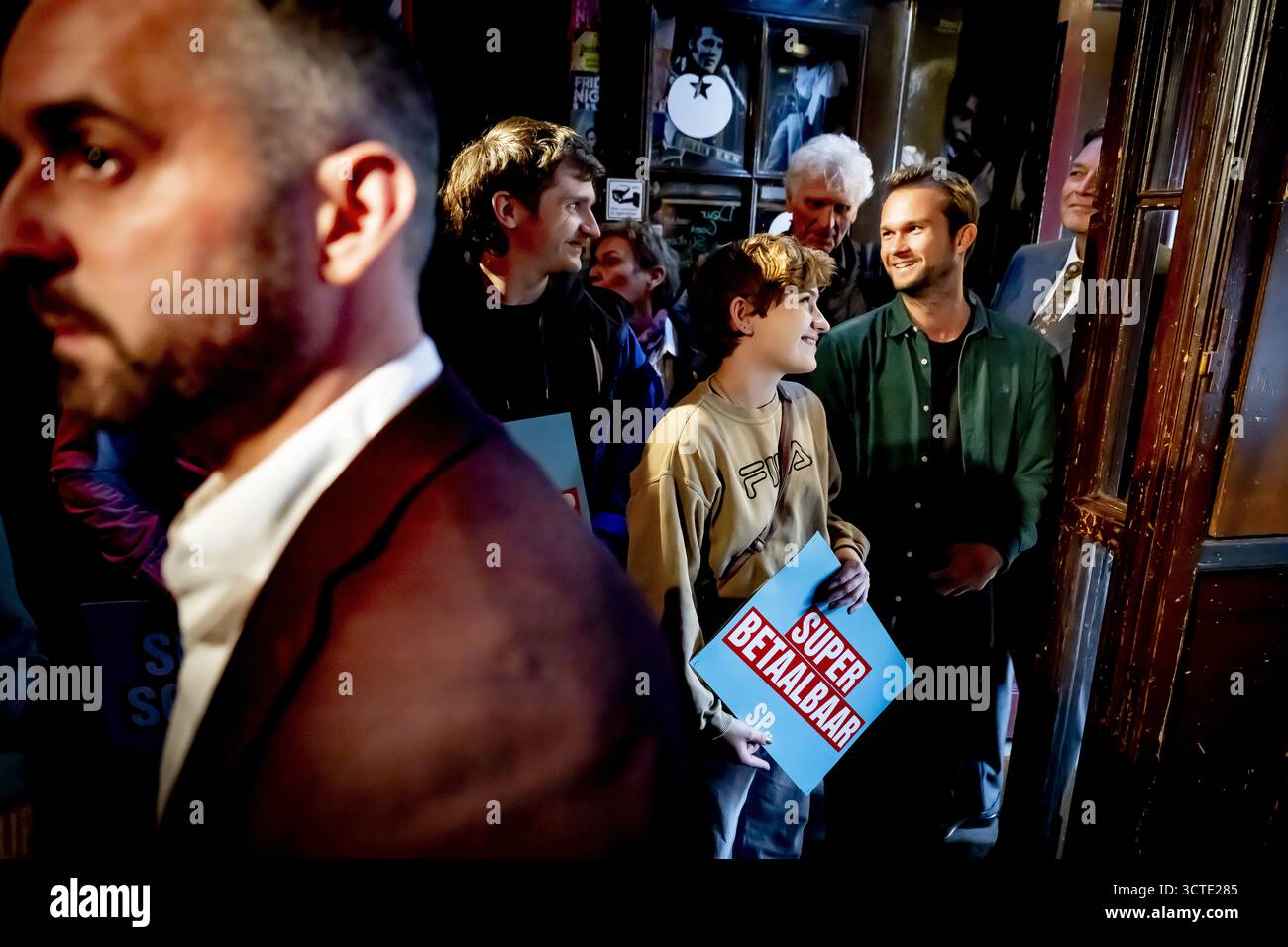 THE HAGUE – SP leader Jimmy Dijk during the campaign kickoff. The House ...
