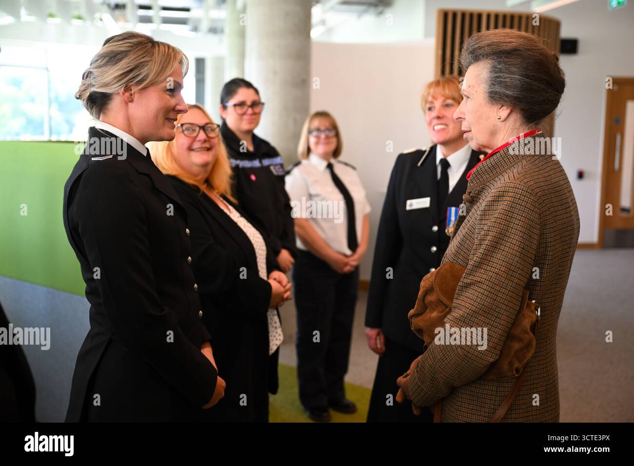 WINFRITH NEWBURGH, UK. 6th Oct, 2025. The Princess Royal, Princess Anne ...