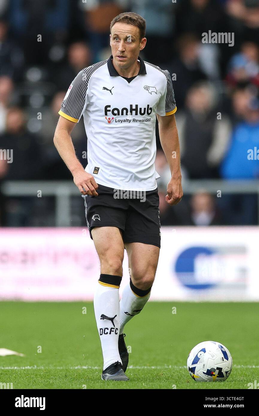 Derby County's Craig Forsyth during the Sky Bet Championship match at ...
