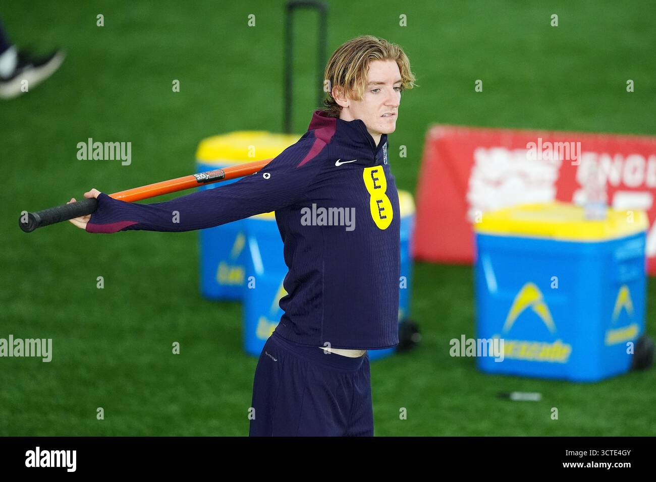 England's Anthony Gordon during a training session at St George's Park ...