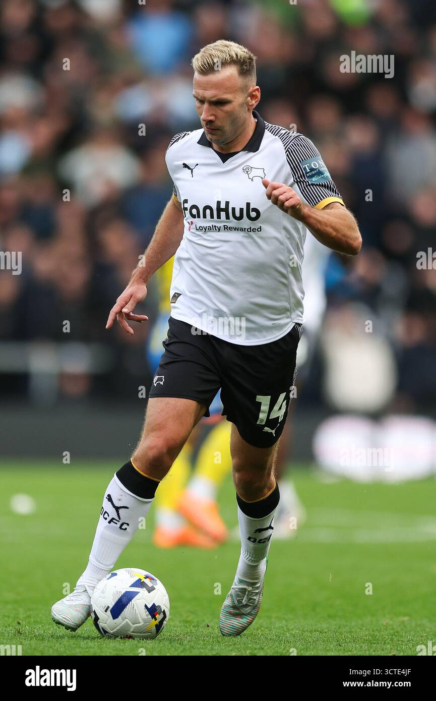 Derby County's Andreas Weimann during the Sky Bet Championship match at ...