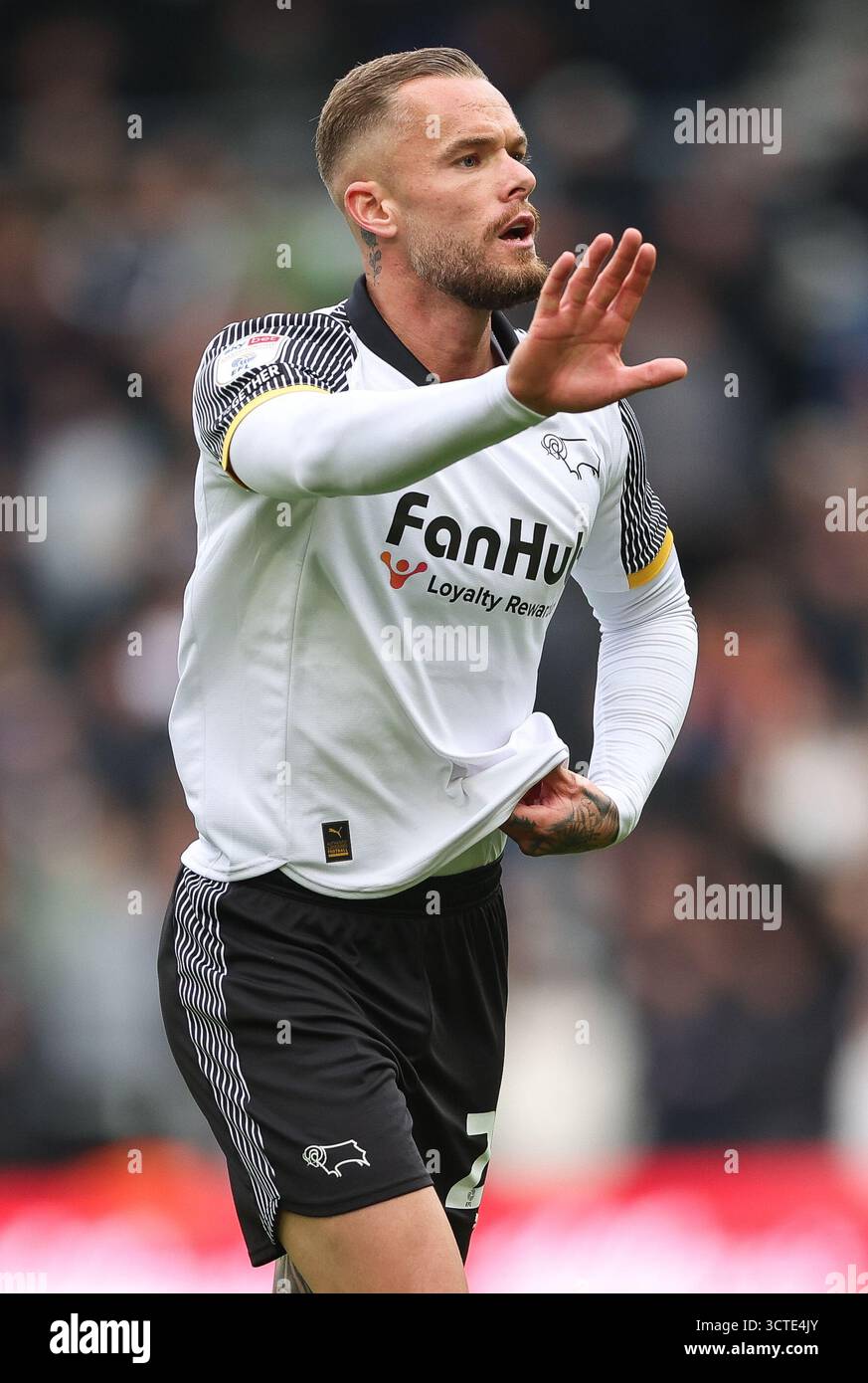 Derby County's Joe Ward during the Sky Bet Championship match at Pride ...
