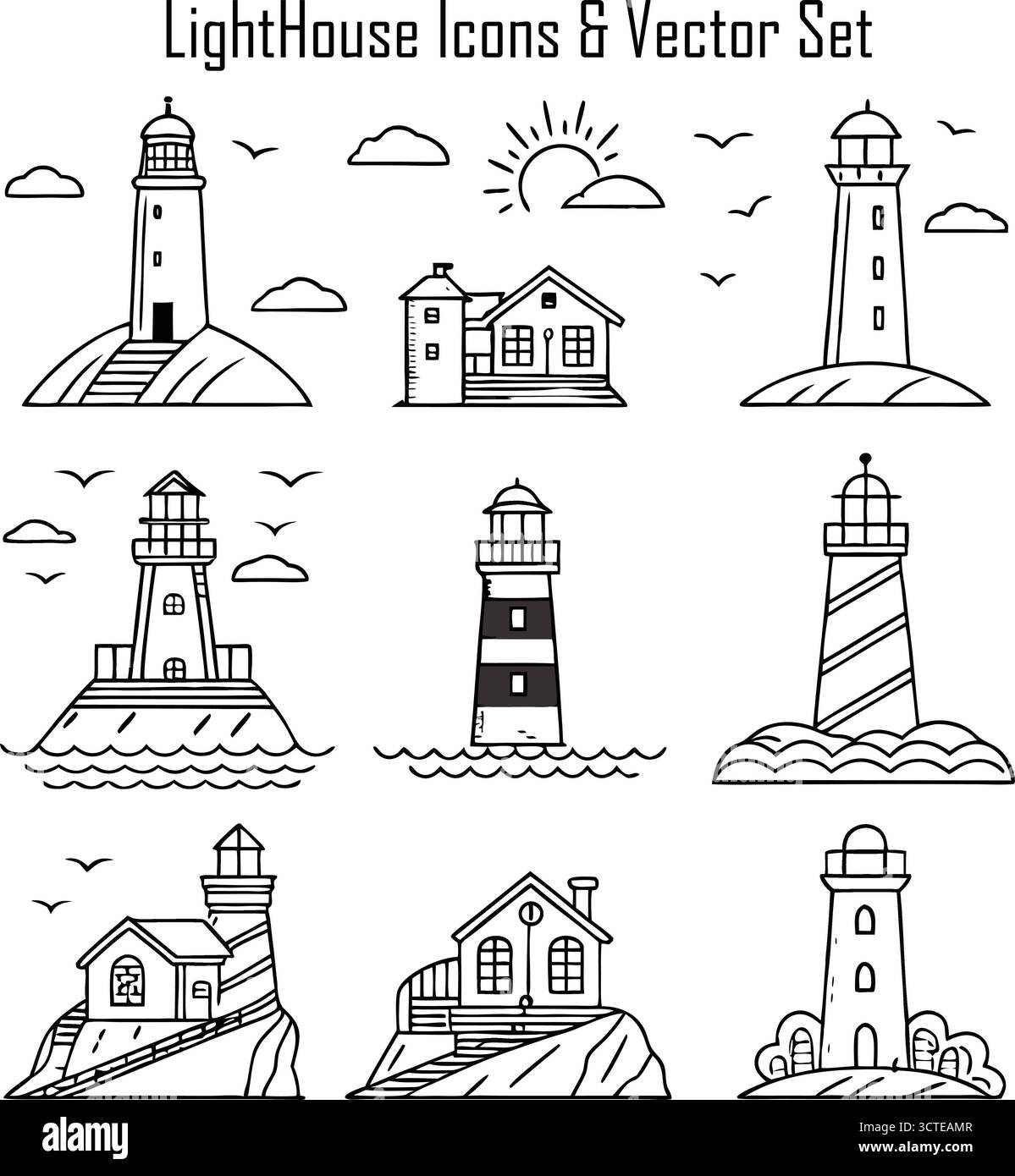 Guiding symbol Stock Vector Images - Alamy