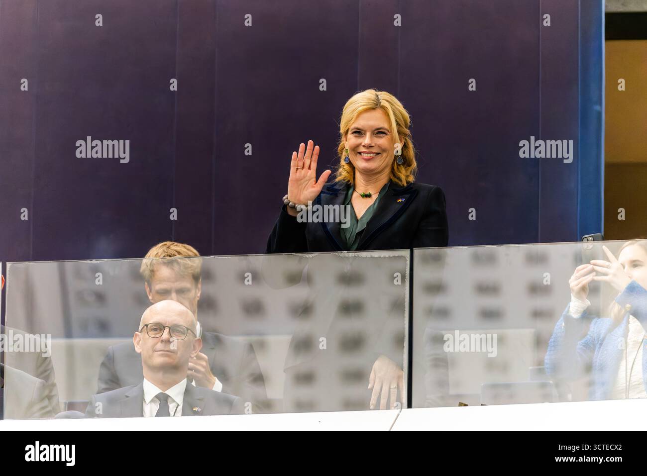 06 October 2025, France, Straßburg: Julia Klöckner (CDU), President of ...