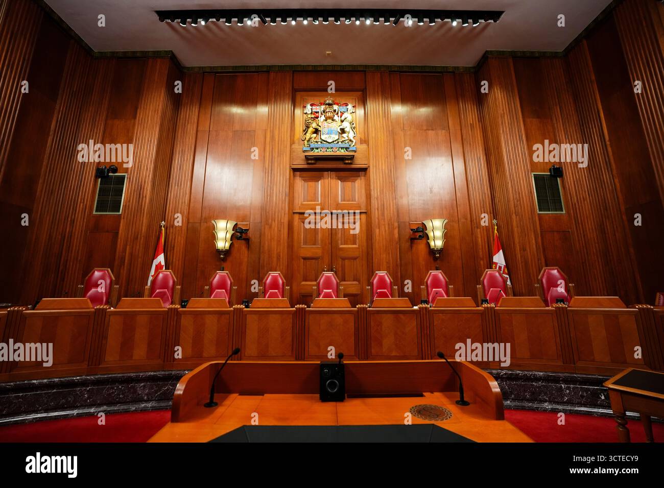 Supreme Court of Canada is pictured prior to the Ceremonial Opening of ...